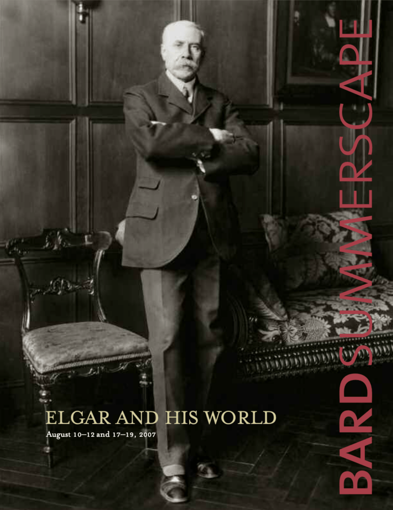 Edward Elgar and His World - Fisher Center at Bard
